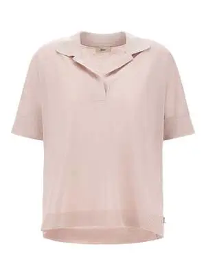 Herno Cotton Blend Jersey Polo