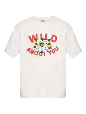 Kenzo Wild Tiger Print T-shirt