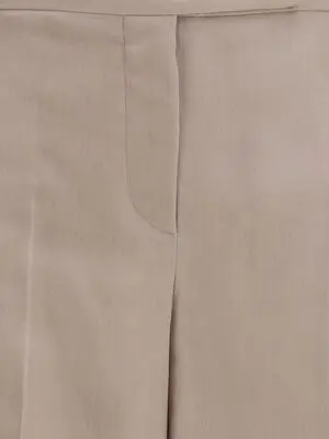 Max Mara Tailored Wide Leg Trousers - Brown