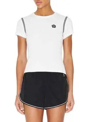 Kenzo Boke Flower 2.0 Embroidered Cotton T-shirt - White