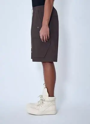 Rick Owens Cargobela Shorts - Gray