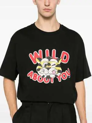 Kenzo Printed T-shirt - Black
