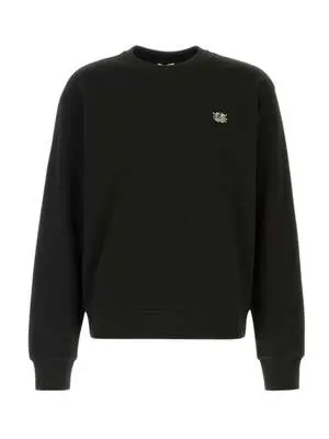 Kenzo Embroidered Cotton Sweatshirt - Black