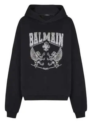 Balmain Cuffed Sweatshirts Hoodies For Men