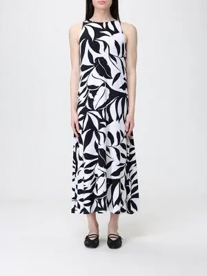 Max Mara Printed Sleeveless Maxi Dress - Multicolor