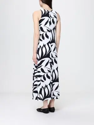 Max Mara Printed Sleeveless Maxi Dress - Multicolor