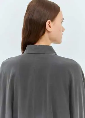 Max Mara Silk Mélange Bodysuit Shirt