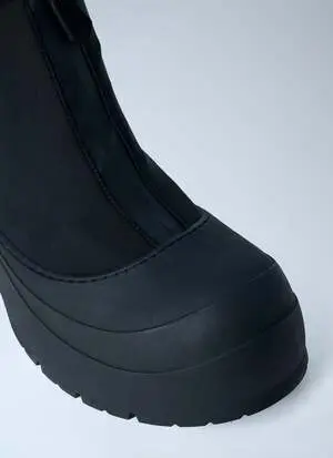 DIESEL® D-donald High-top Boots With Chunky Sole - Black