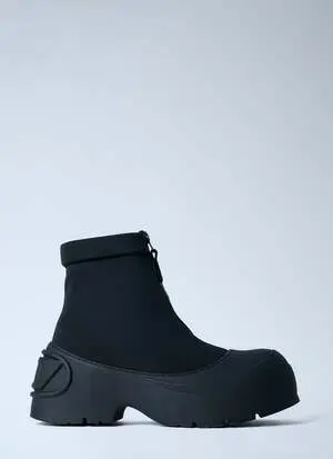 DIESEL® D-donald High-top Boots With Chunky Sole - Black