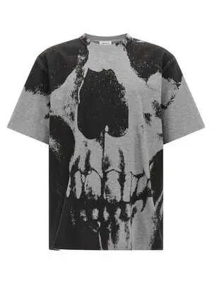 Alexander McQueen Skull' T-shirt - Gray