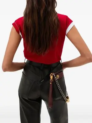 Versace Cotton Stretch Jersey T-shirt - Red