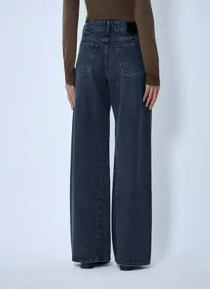 Our Legacy Trebel Cut Wide Leg Jeans - Gray