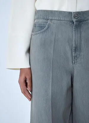 Max Mara Wide-leg Denim Jeans