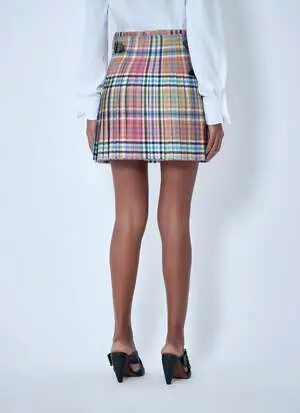 VIVIENNE WESTWOOD Plaid Mini Skirt