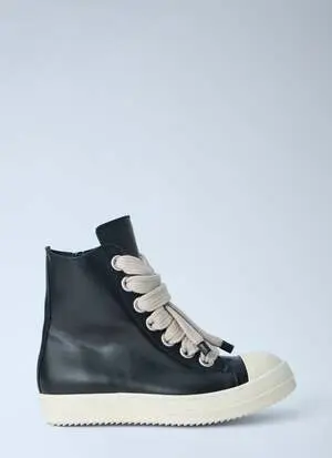 Rick Owens Jumbolace Low-top Leather Sneakers