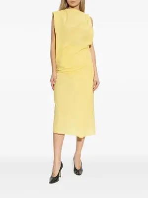 Jacquemus La Robe Drap Midi Dress