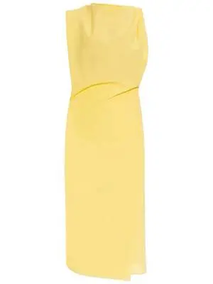Jacquemus La Robe Drap Midi Dress - Multicolor