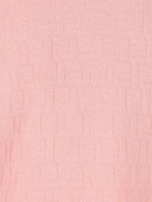 Fendi Color Block Ff Knit Top