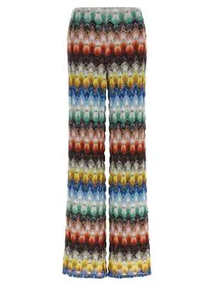 Missoni Lamé Viscose Trousers - Multicolor