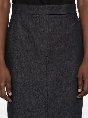 Max Mara Cotton Long Skirt - Multicolor