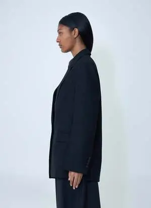 TOTEME Single-breasted Tailored Blazer - Black