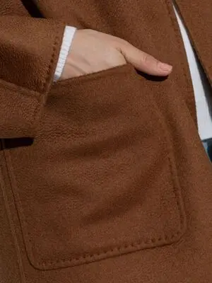Max Mara Cashmere Coat - Multicolor