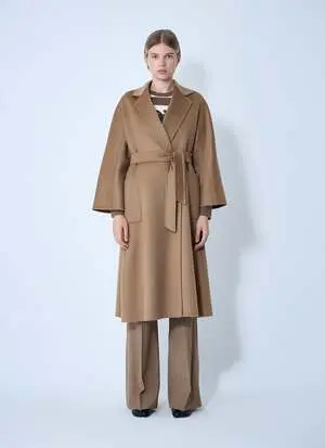 Max Mara Cashmere Coat - Multicolor