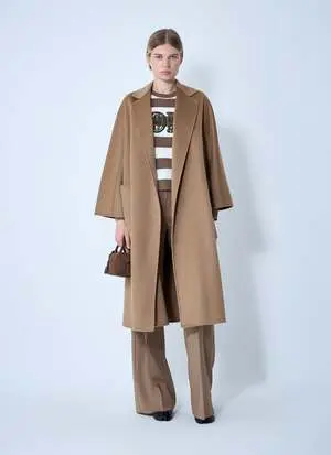 Max Mara Cashmere Coat - Multicolor