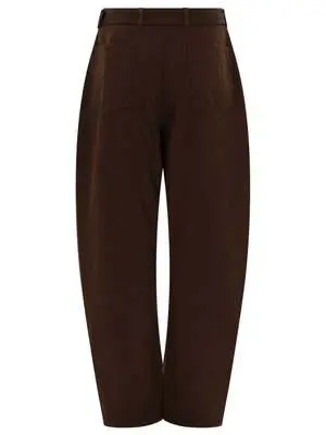 LEMAIRE Twisted Pants - Brown