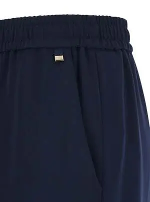 Herno Tech Fabric Pants With Elastic Waist And Drawstring - Multicolor