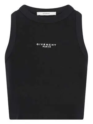 Givenchy Ribbed Crewneck Tank Top