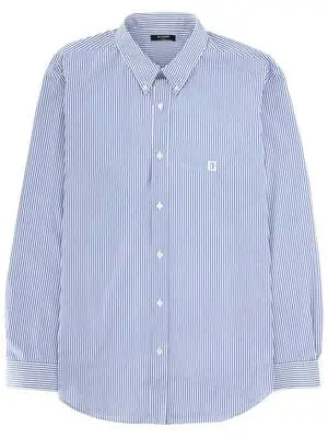 Balmain Balmain Men Shirt With Logo Multicolor