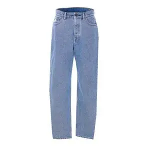 Chloé High-waisted Tapered Denim Jeans - Blue
