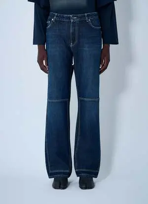 JEAN PAUL GAULTIER Cut-out Denim Jeans - Multicolor