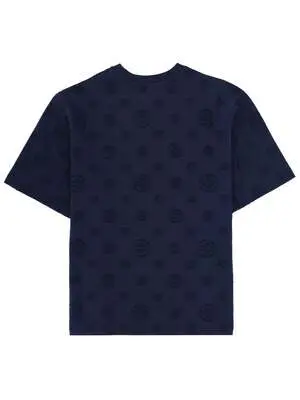Casablanca T-shirt With Monogram Details - Blue