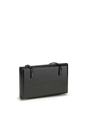 TOTEME Naplack Cocktail Shoulder Bag - Black