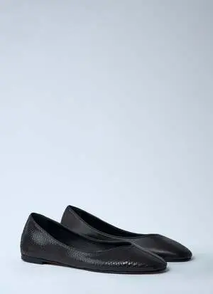 Jacquemus Les Ballerines Ovalo Almond Toe Flats