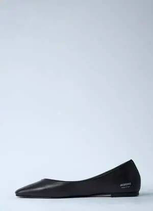 Jacquemus Les Ballerines Ovalo Almond Toe Flats