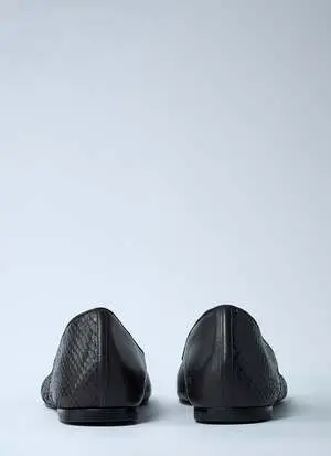Jacquemus Les Ballerines Ovalo Almond Toe Flats