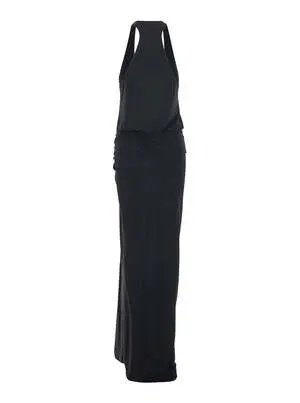 Andamane Juno' Long Dress With Ruche Detail - Multicolor