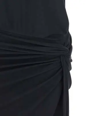 Andamane Juno' Long Dress With Ruche Detail - Multicolor