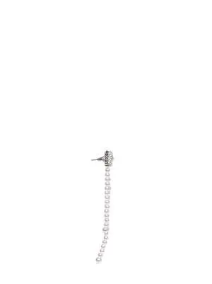 SELF-PORTRAIT Pearl Bow Dangle Earrings