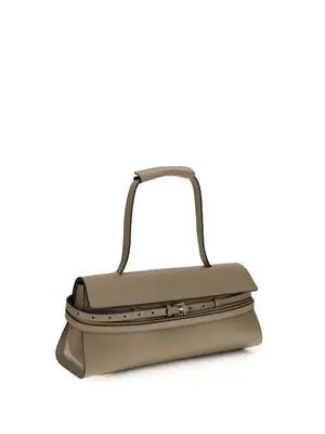 Moschino Tie Me Shoulder Bag - Cream