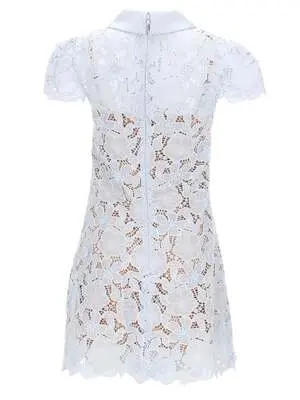 SELF-PORTRAIT Lace Mini Dress - Multicolor