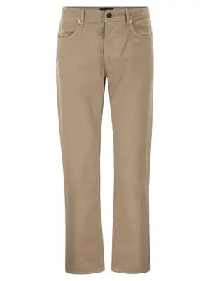 Stone Island Cotton Twill 5-pocket Trousers - Multicolor