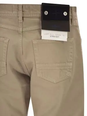 Stone Island Cotton Twill 5-pocket Trousers - Multicolor