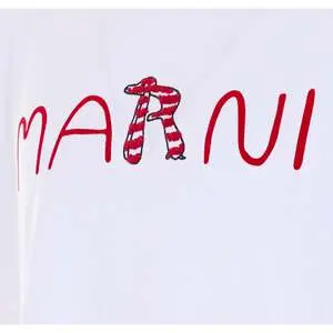 Marni Animal Alphabet T-shirt - White