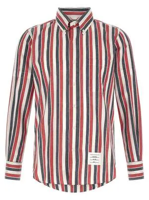 Thom Browne Madras Cotton Shirt - Multicolor