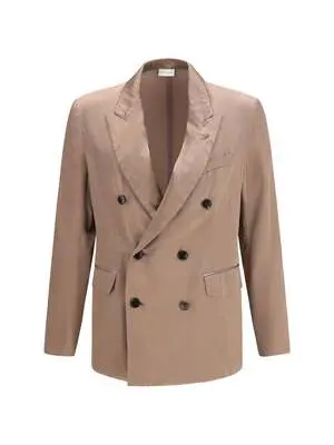 Dries Van Noten Double-breasted Blazer - Pink