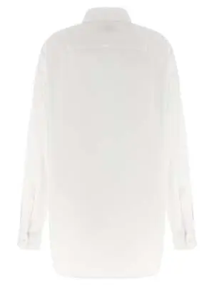 Dries Van Noten Cheers" Cotton Poplin Button-down Shirt - White
